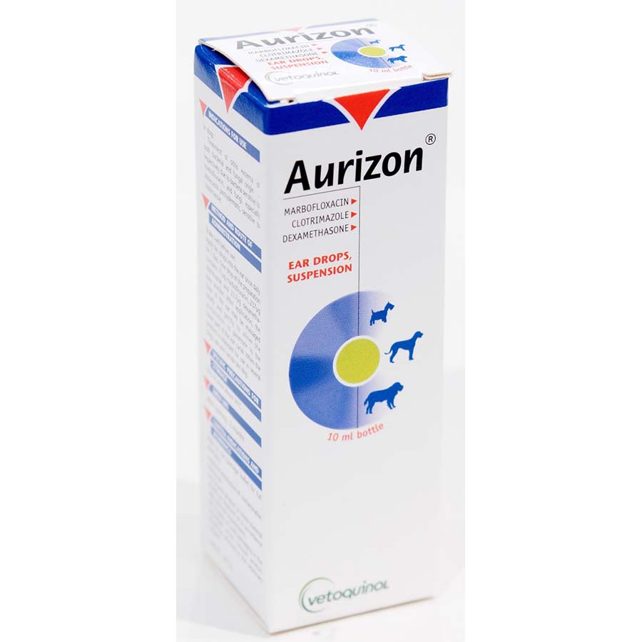 Aurizon Ear Drops 10mL for Dog Ear Infections – Floof Veterinary ...